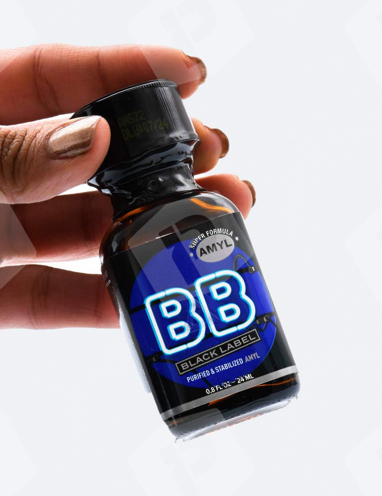 Poppers Bb Black Label 24 Ml Poppers Rapide