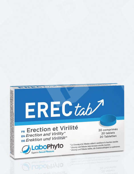 Erectab Labophyto – 20 comprimés pour érection & virilité