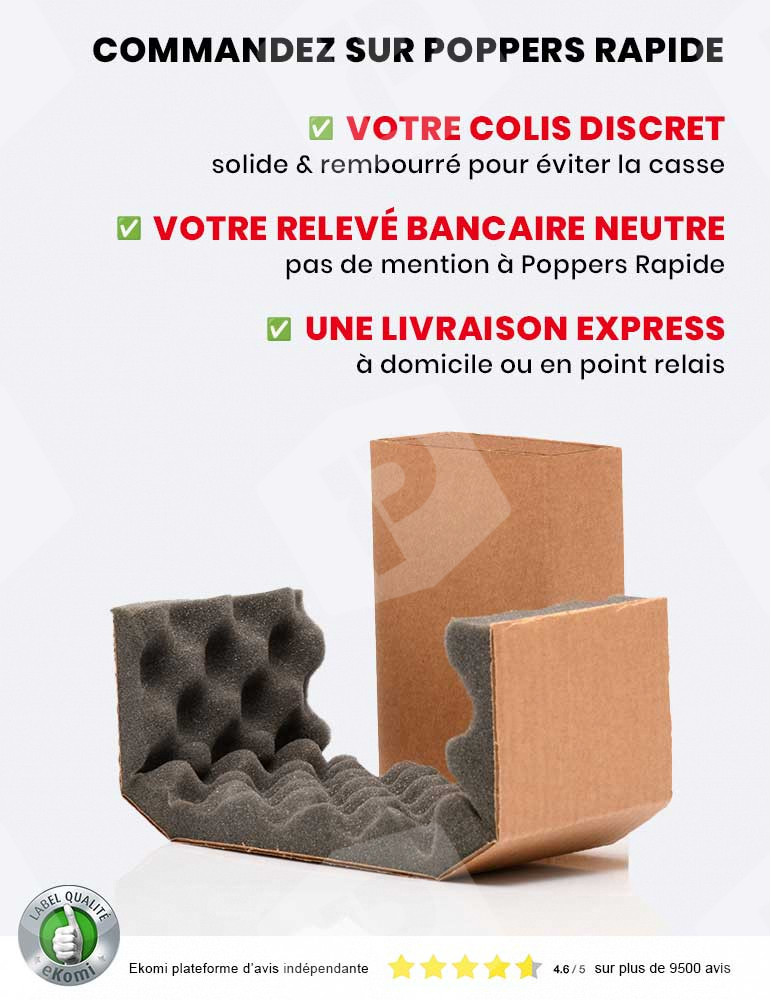 Everest Premium Poppers Ultra Strong 15 ml, Liv. Discrète 48h