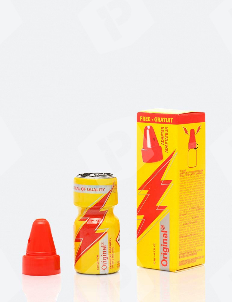 Duo Poppers Original avec Bouchons - Poppers Rapide