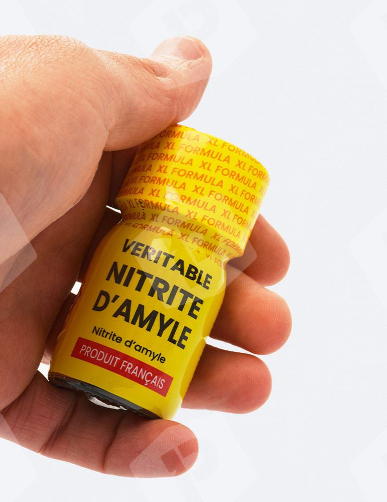 Poppers Véritable amyle XL - 30 ml, goulot large. Puissance 5/5