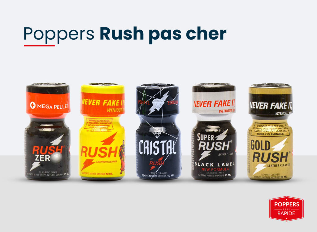 Poppers Rush pas cher : 5 références - Poppers Rapide blog