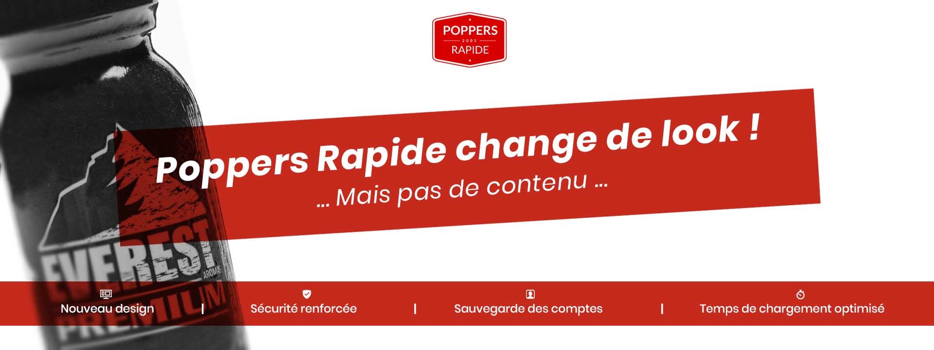 Acheter des Poppers en France Belgique Suisse et Europe